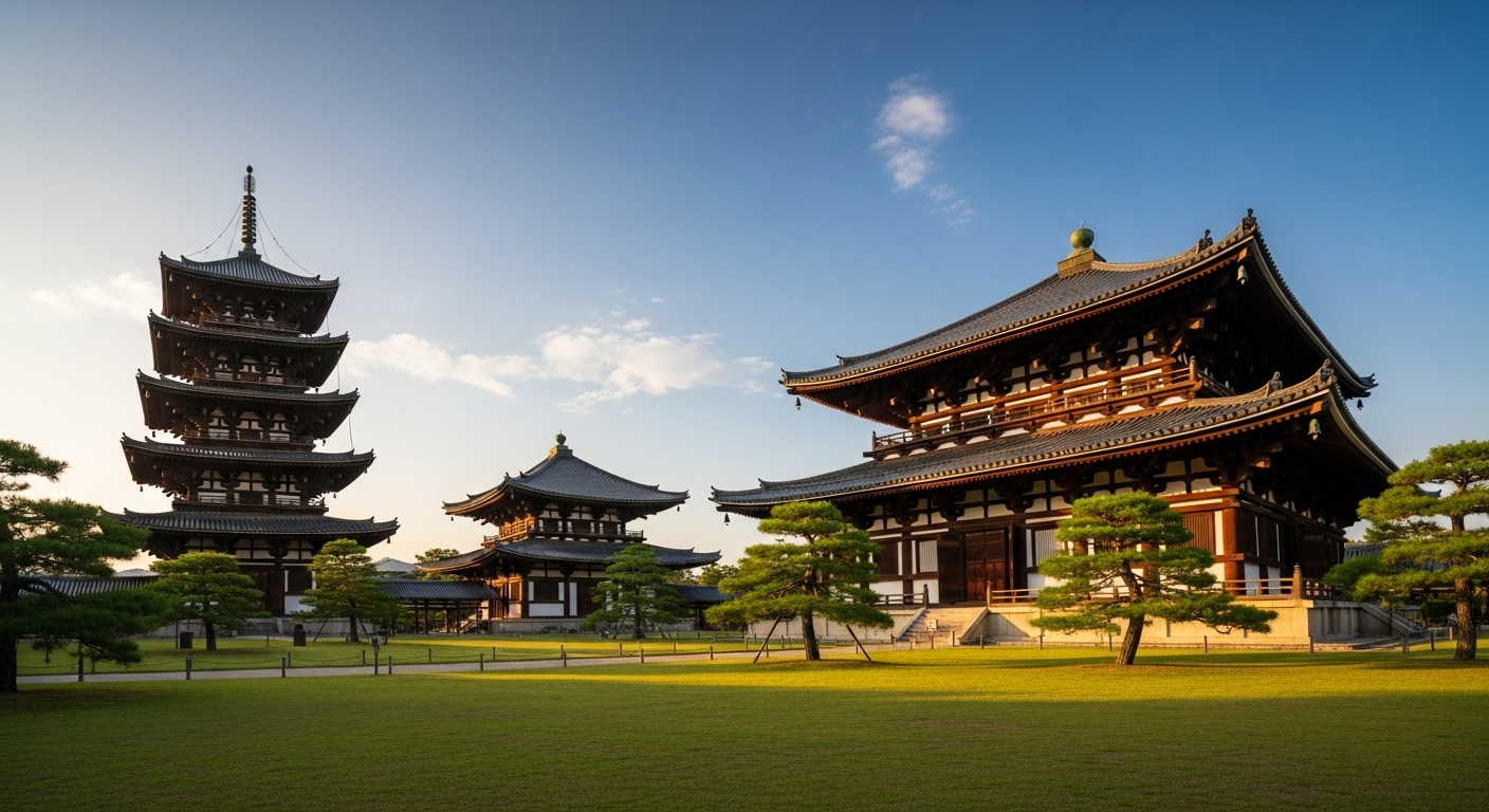 Horyuji Temple's Wooden Buildings: A Masterpiece of Ancient Japanese ...